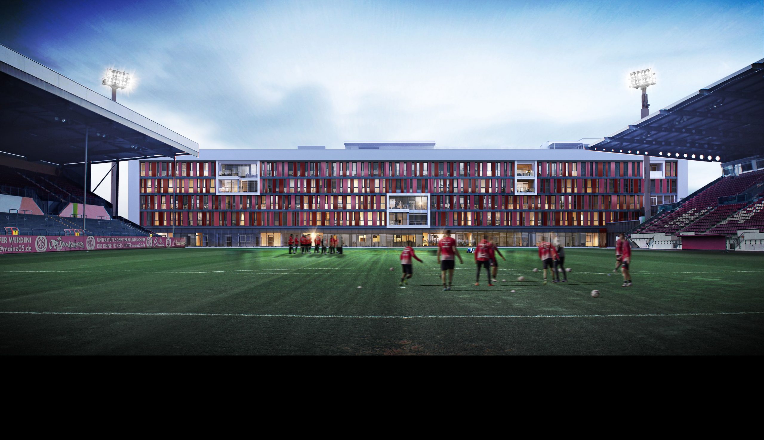 1.FSV Mainz 05: Neubau Bruchwegstadion | MOLITOR Immobilien